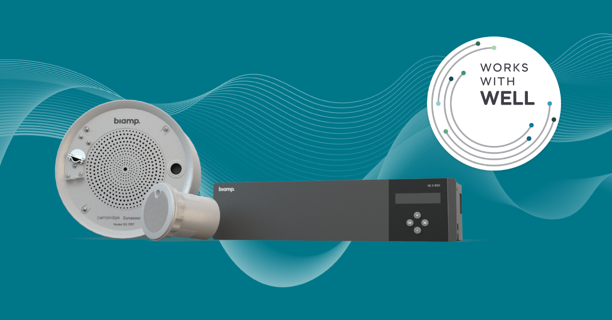 Cambridge Sound Masking Solutions Achieve WELL Certification