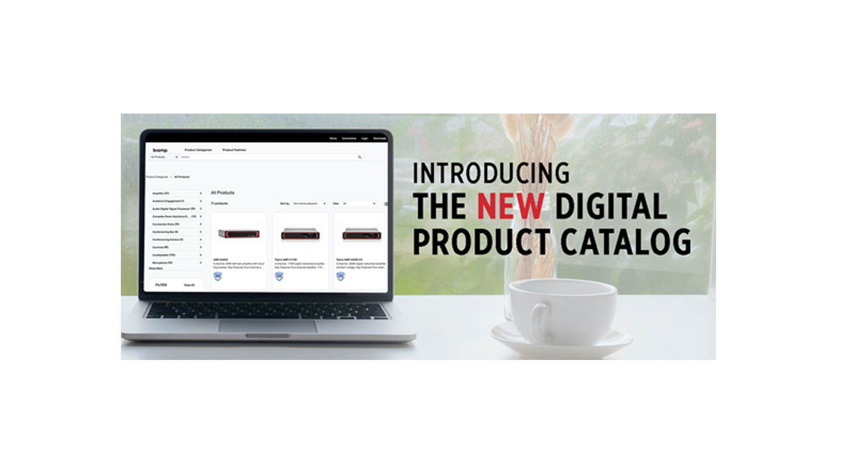 Biamp Launches Extraordinary New Digital Product Catalog